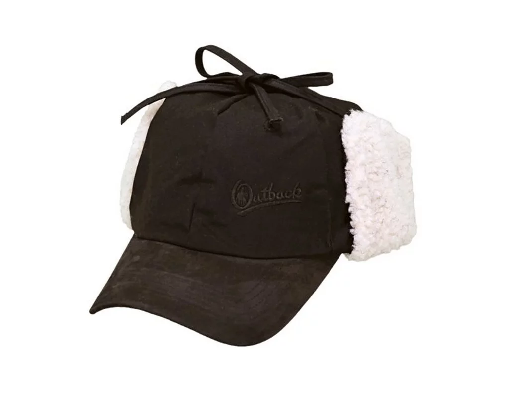 OUTBACK EAR FLIP BASEBALL MCKINLEY CAP 1492-BLK – Tom Waters Boots ...